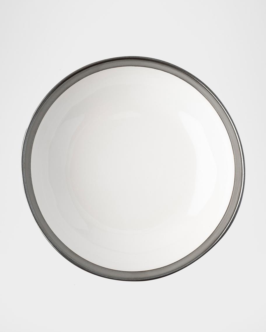 Juliska Emerson Coupe Bowl - White/Pewter | Neiman Marcus