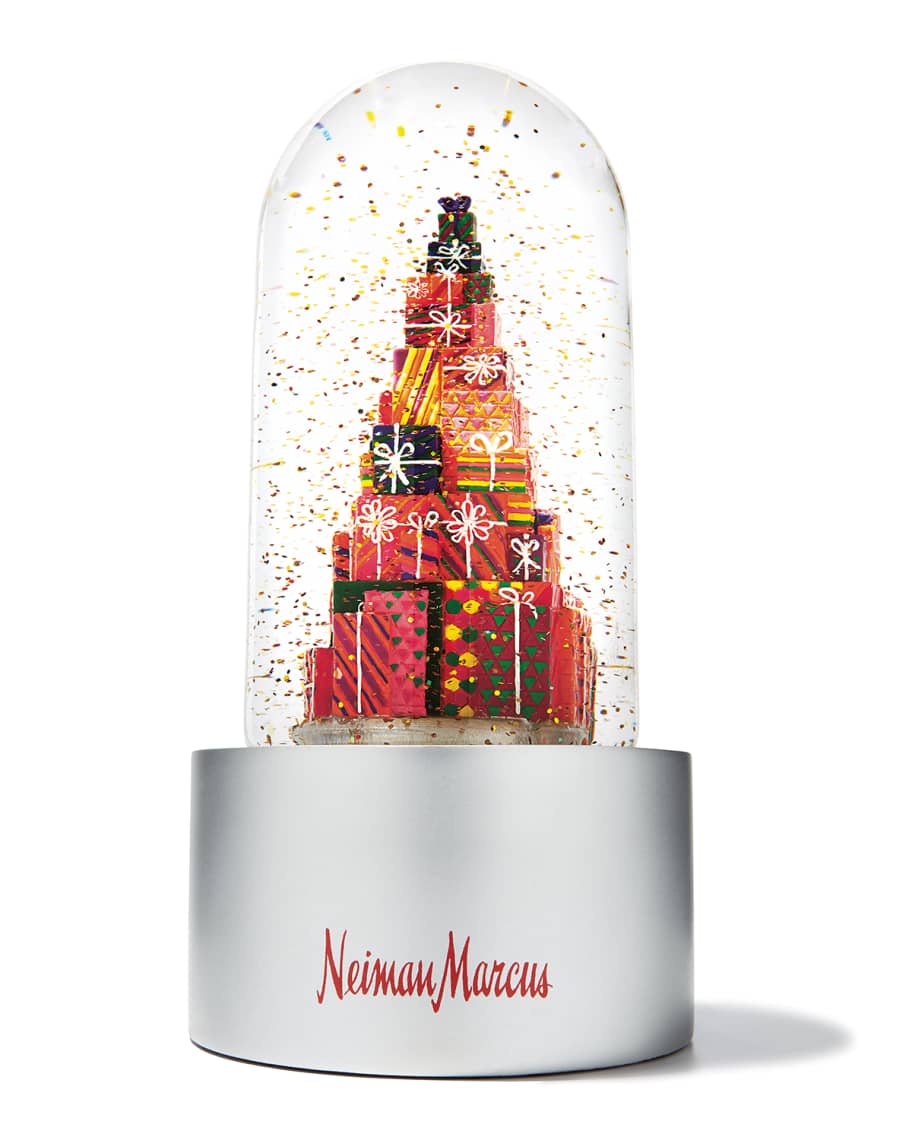 Neiman's Stacked Presents Annual Snow Globe | Neiman Marcus