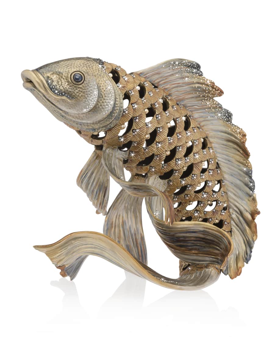 Jay Strongwater Koi Fish Figurine | Neiman Marcus
