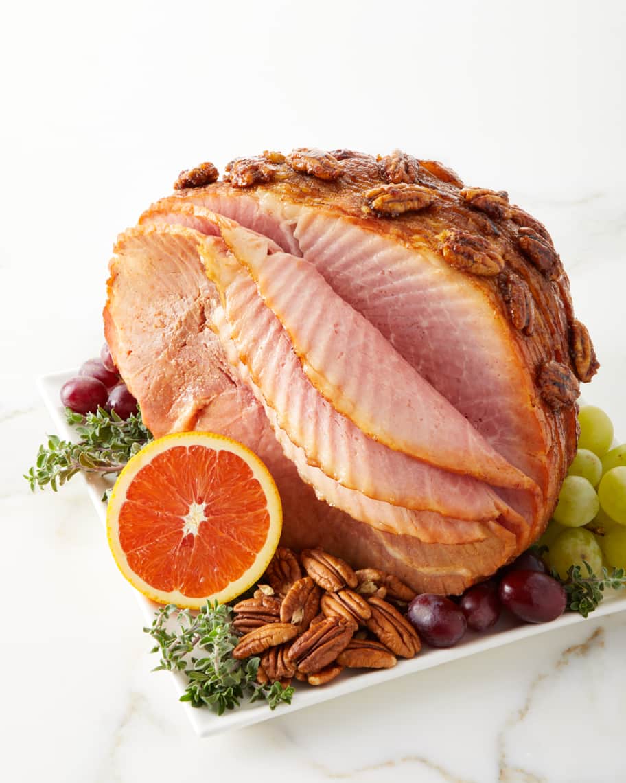 Fanestil Meats Spiral Sliced Bourbon Pecan Ham, For 10-12 People ...