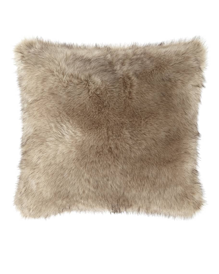 Michael Aram Faux Fur European Sham | Neiman Marcus