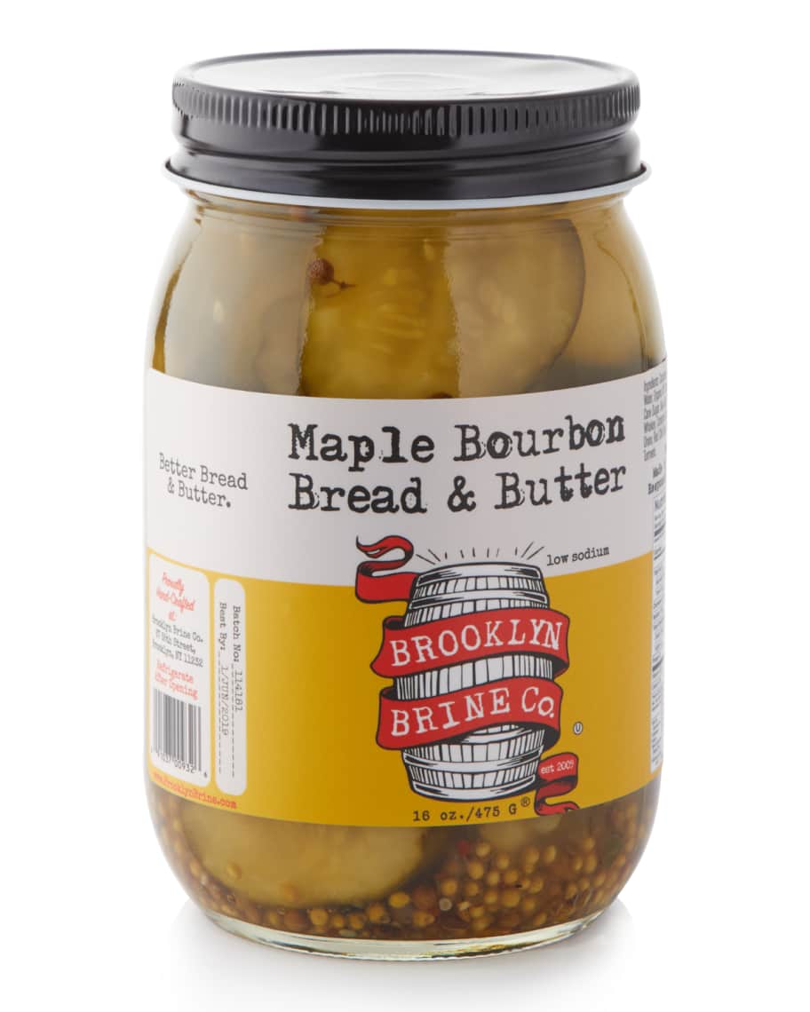 Brooklyn Brine Maple Bourbon Bread and Butter Pickles | Neiman Marcus