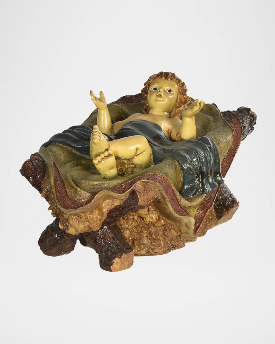 Barcana Live Form Small Nativity Baby Jesus Outdoor Christmas ...
