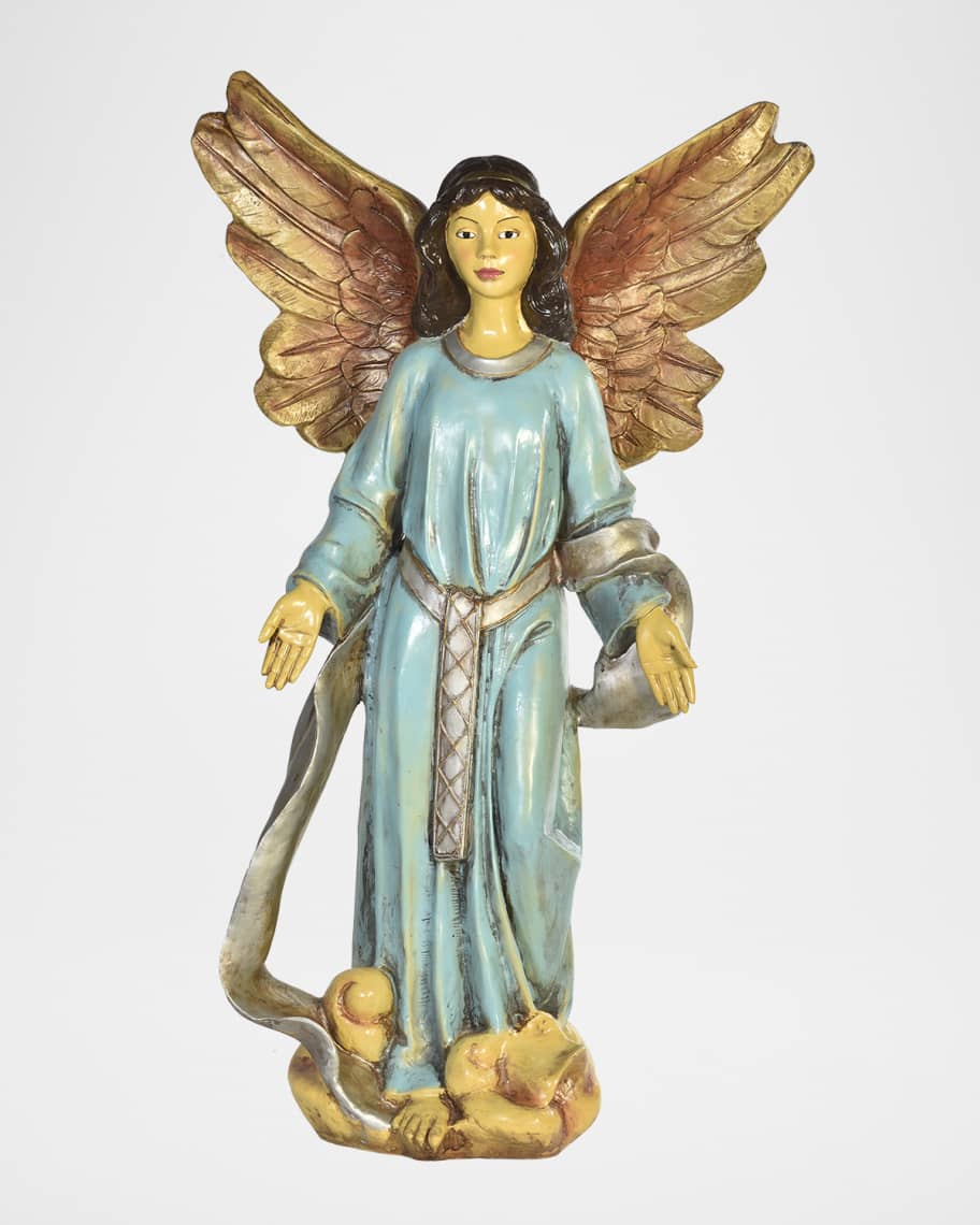 Barcana Live Form Small Nativity Angel Outdoor Christmas Decoration, 44 ...