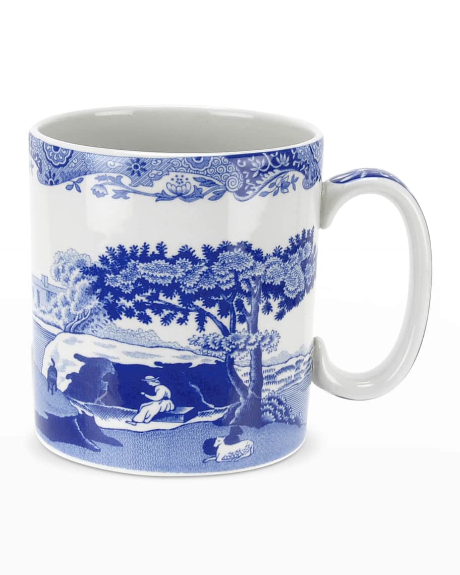 Spode Blue Italian Mugs, Set of 4 | Neiman Marcus