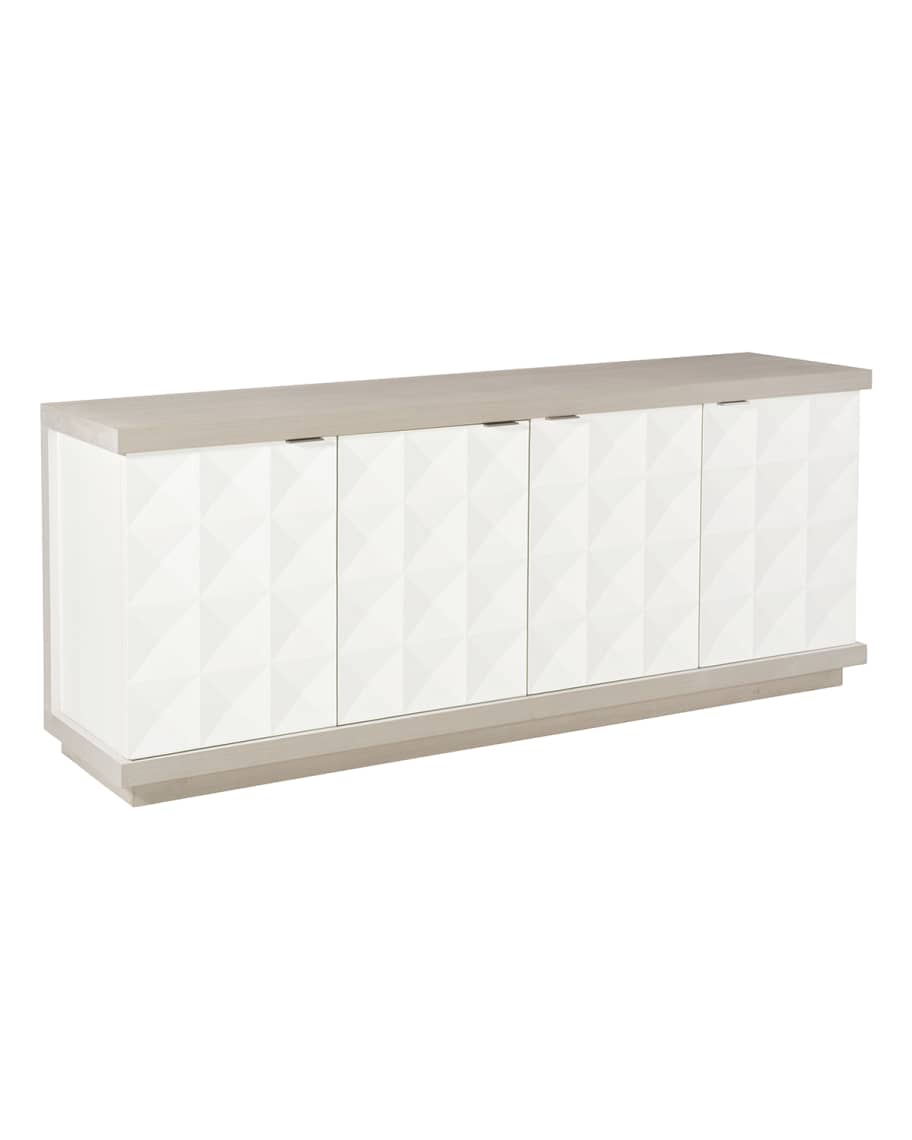 Bernhardt Axiom Four Door Dining Console | Neiman Marcus