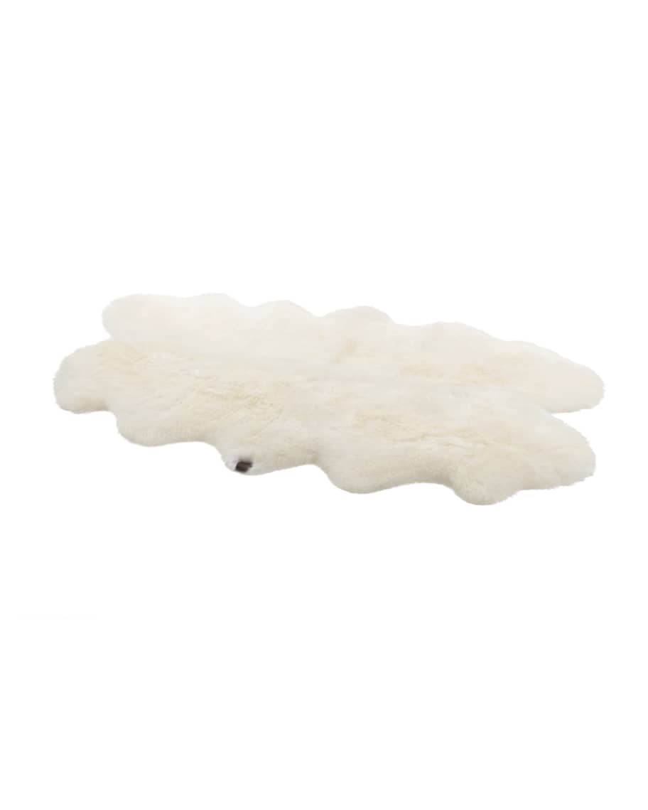 UGG Sheepskin Area Throw Rug, 4' x 6' | Neiman Marcus