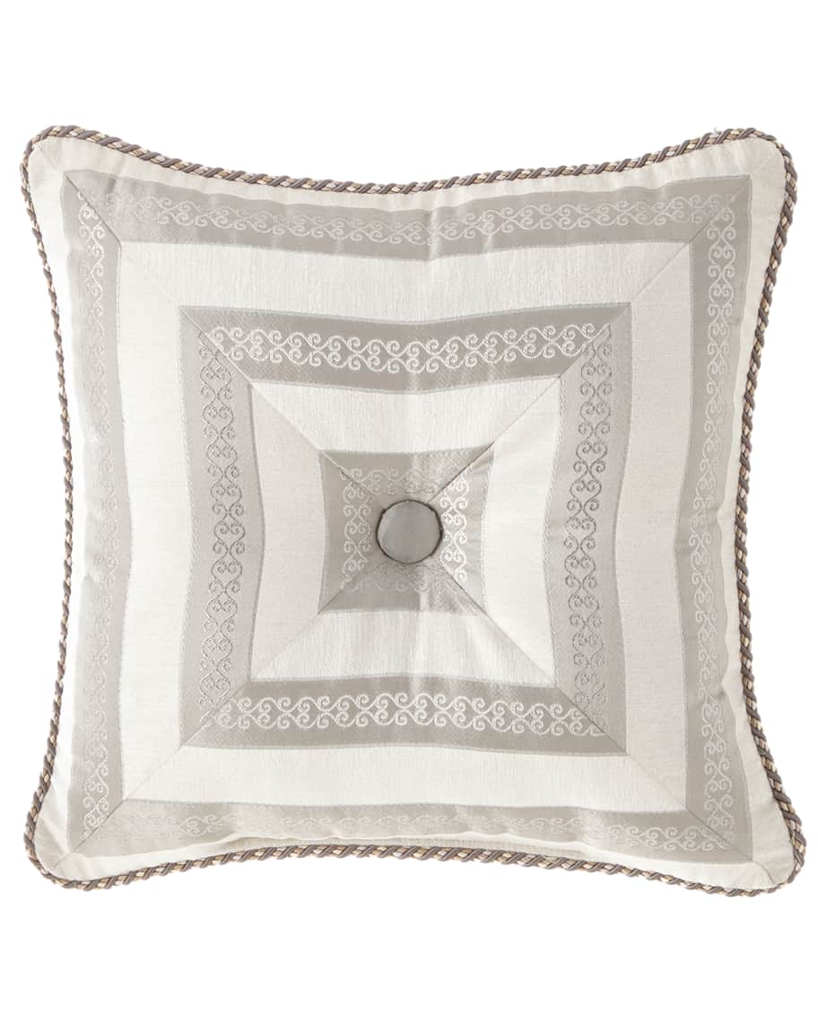 Austin Horn Collection Provence Mitered Pillow | Neiman Marcus