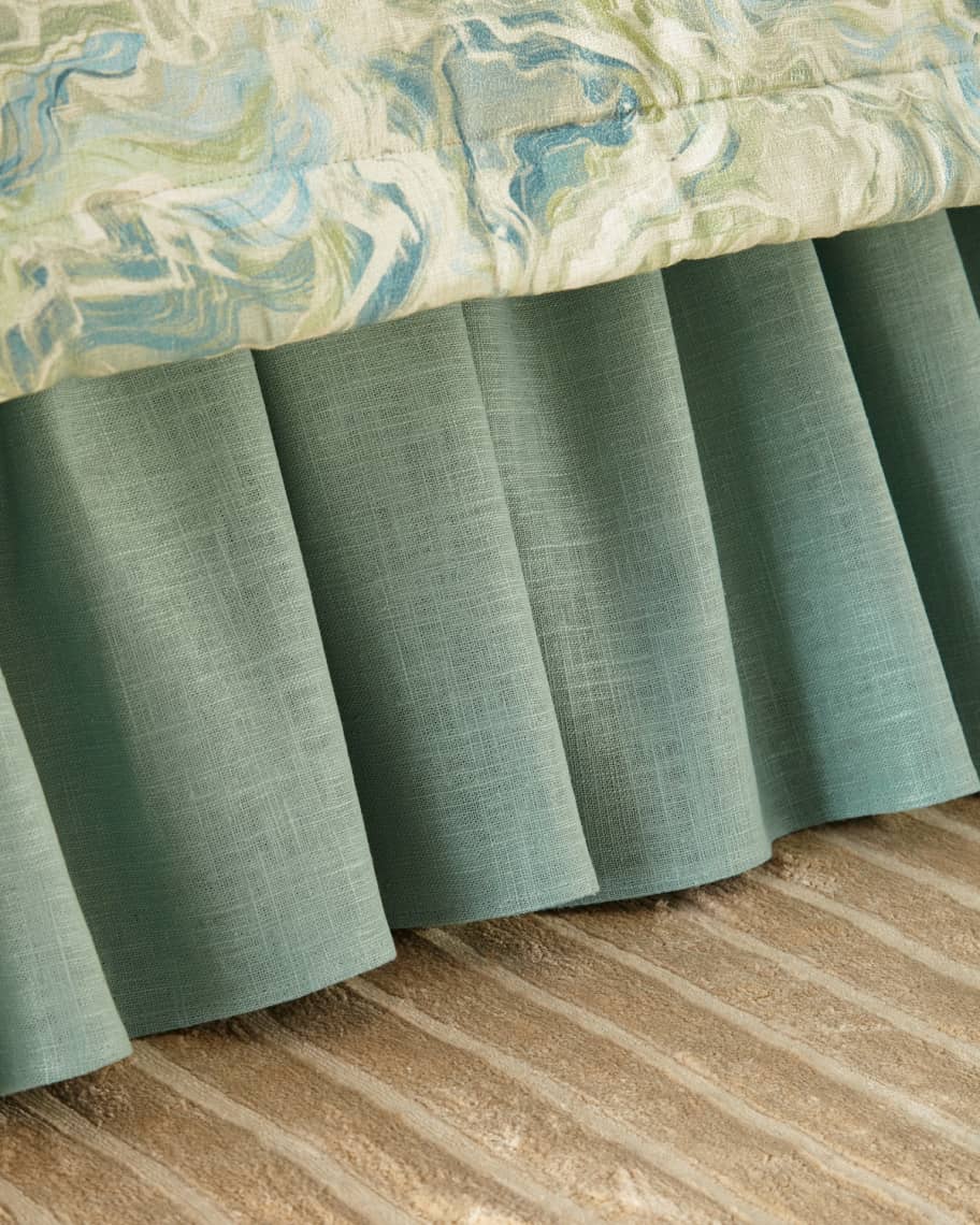 Sherry Kline Home Ruffled Queen Dust Skirt | Neiman Marcus