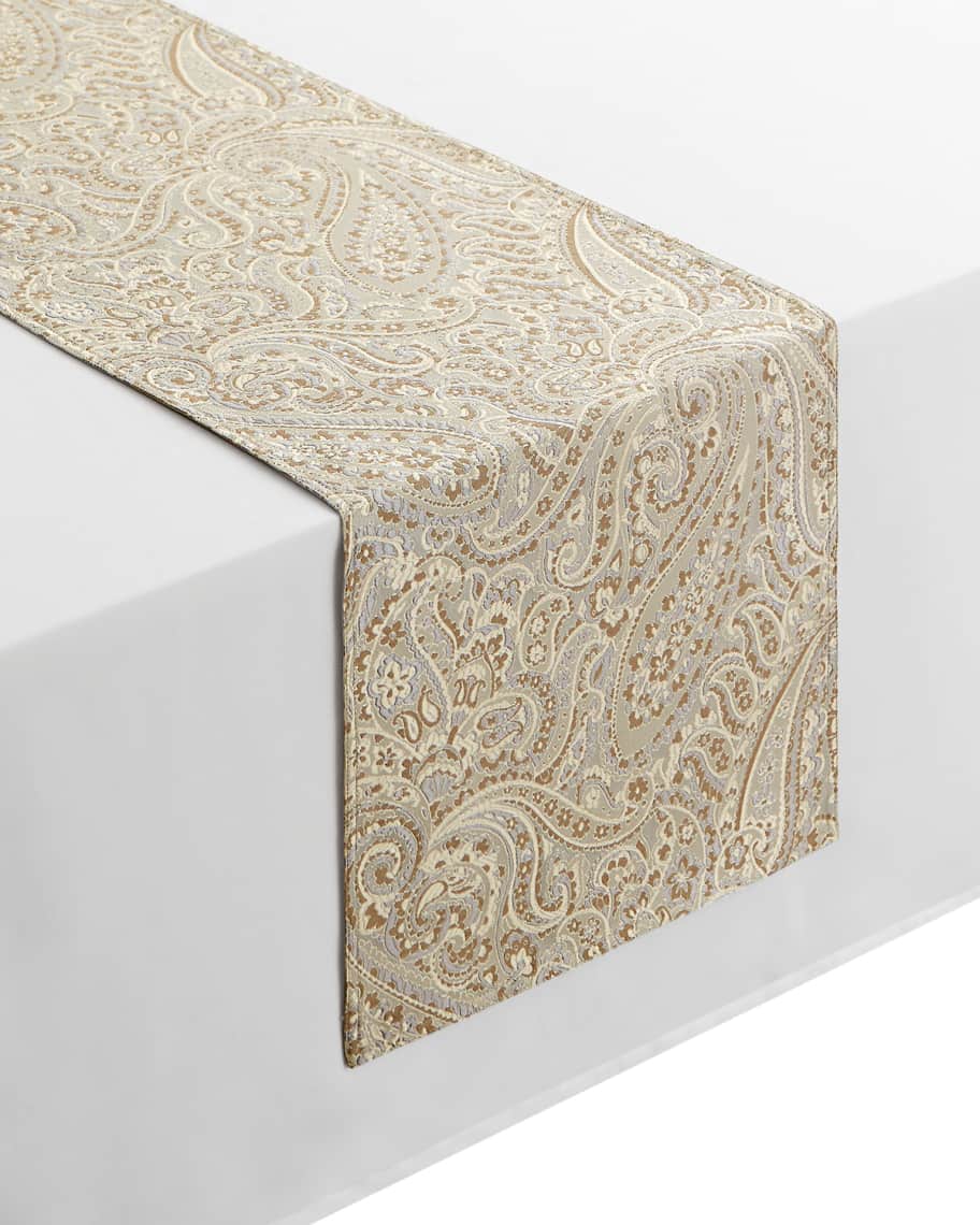 Waterford Esmerelda Table Runner, 14" x 72" | Neiman Marcus