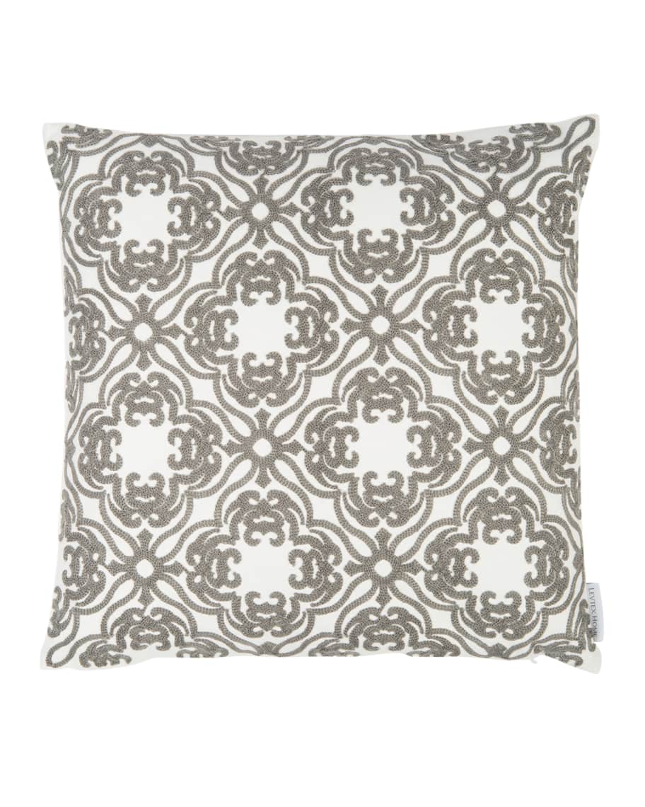 Levtex Mockingbird Towel Stitch Pillow | Neiman Marcus
