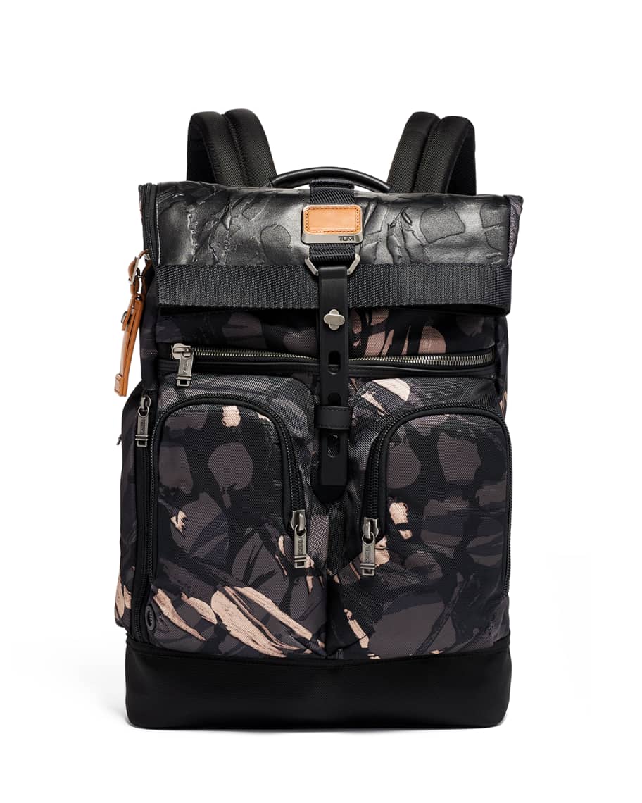 Tumi Alpha 3 Bravo London Roll Top Backpack | Neiman Marcus