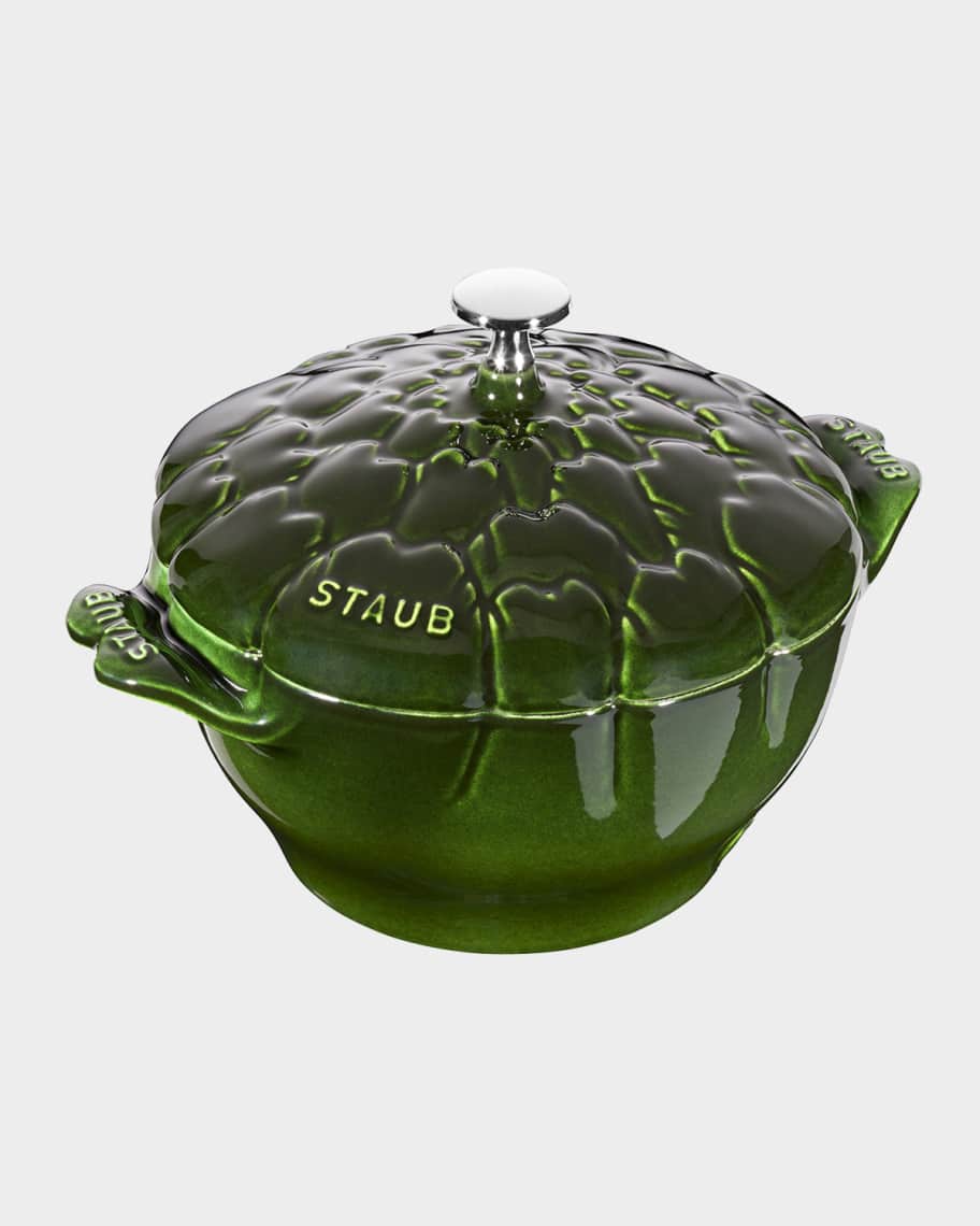 Staub 3-Qt. Artichoke Cocotte, Basil | Neiman Marcus
