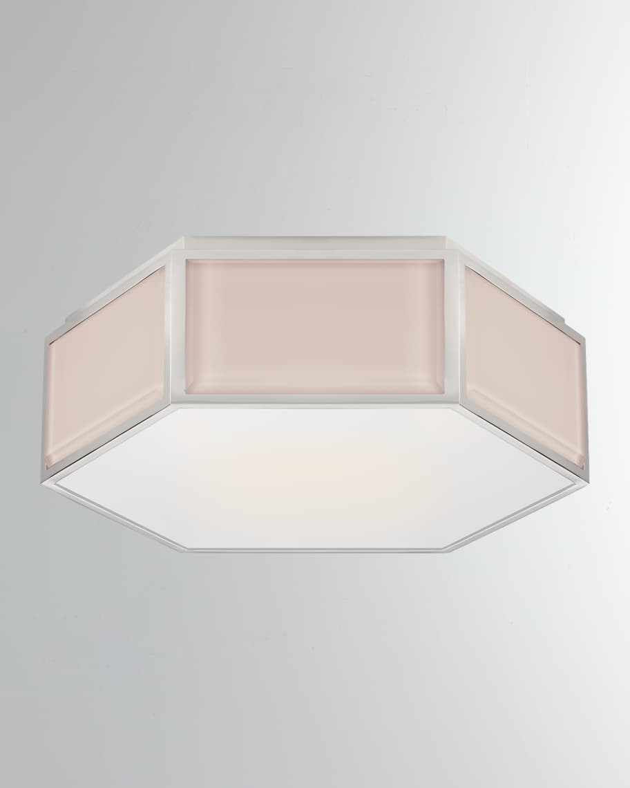 Visual Comfort Signature Bradford Small Hexagonal Flush Mount | Neiman ...