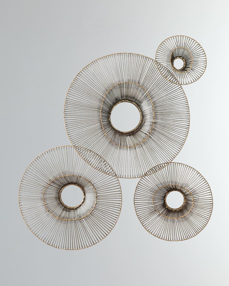 Global Views Small Tilt A Wire Mirror | Neiman Marcus