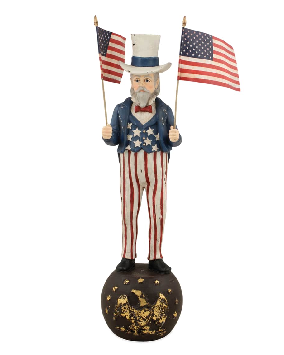 Bethany Lowe Uncle Sam Figurine, 12"T | Neiman Marcus