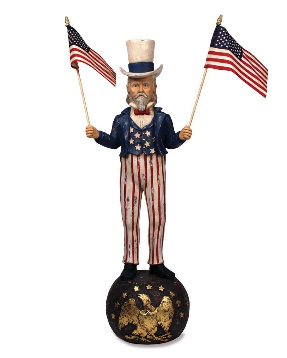 Bethany Lowe Large Uncle Sam Figure | Neiman Marcus