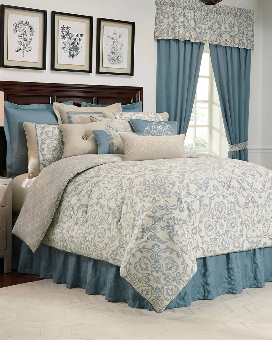 Rose Tree Placio 4-Piece Comforter Set, QUEEN | Neiman Marcus
