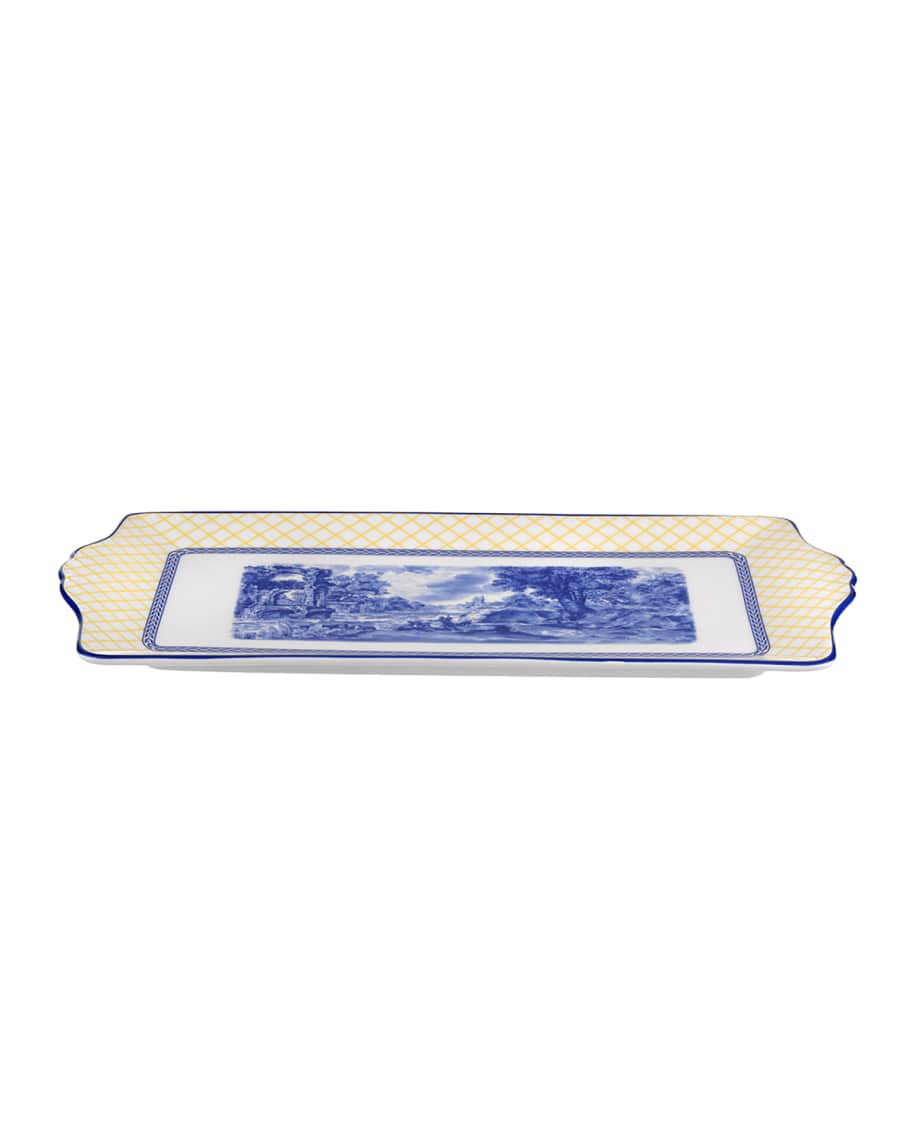 Spode Giallo Sandwich Tray | Neiman Marcus