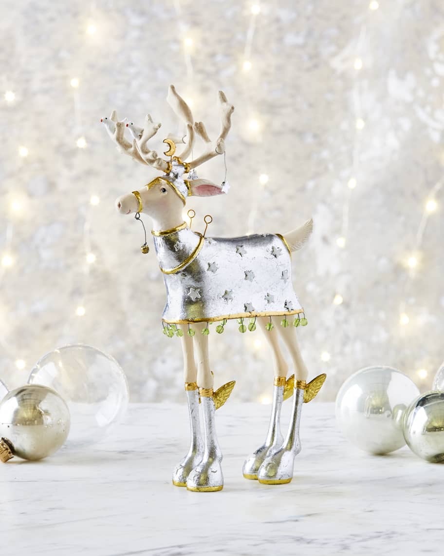 Patience Brewster Moonbeam Comet Reindeer Figurine | Neiman Marcus