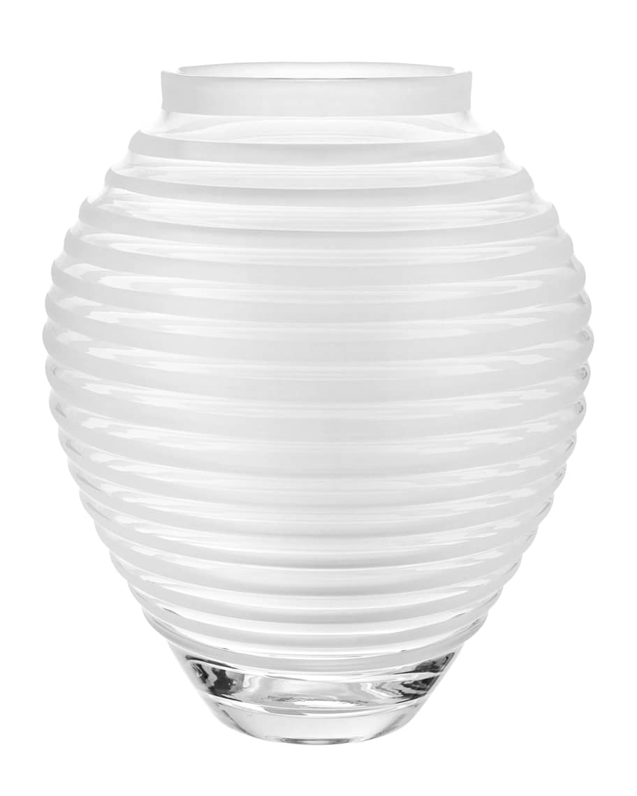 William Yeoward Crystal Circe Frost Vase, 16" | Neiman Marcus