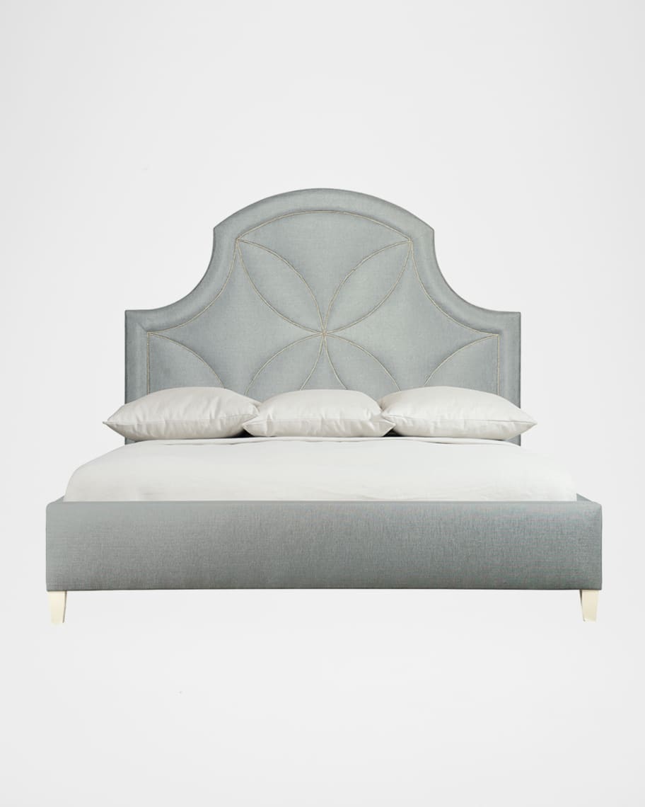 Bernhardt Calista Upholstered King Bed | Neiman Marcus