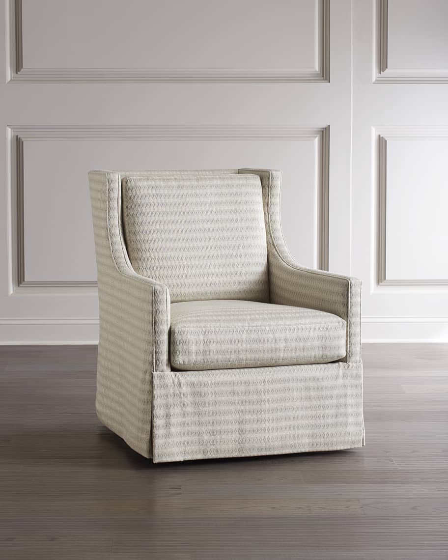 Massoud Sherlock Swivel Chair | Neiman Marcus
