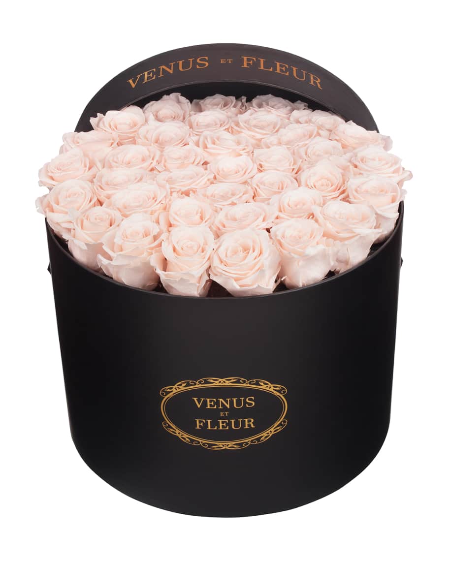 Venus ET Fleur Classic Large Round Black Roses | Neiman Marcus