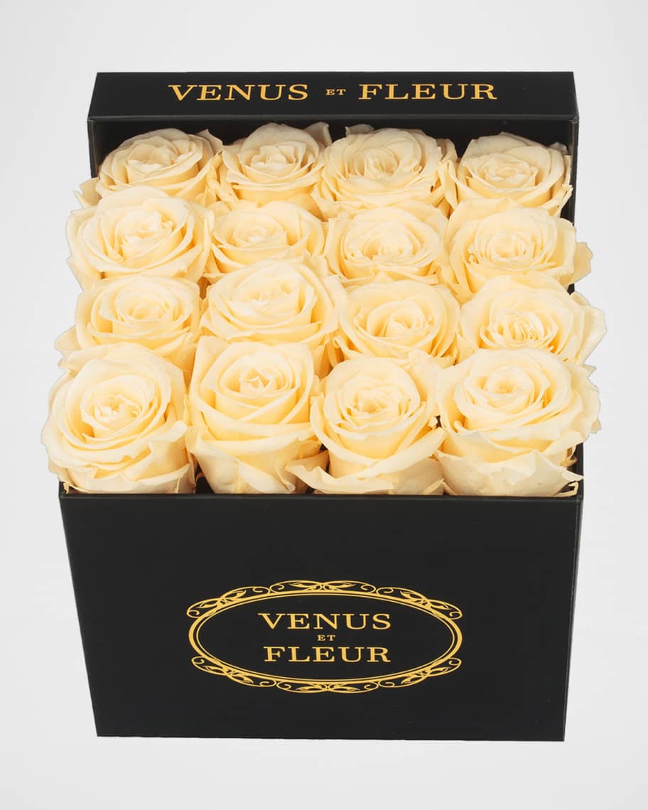 Venus ET Fleur Classic Small Square Rose Box | Neiman Marcus
