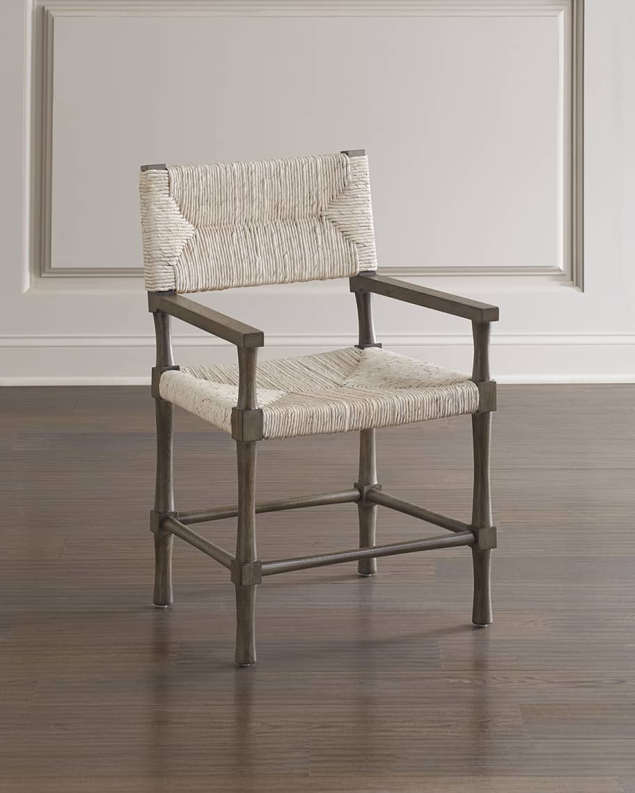 Bernhardt Interiors Palma Organic Arm Chair | Neiman Marcus