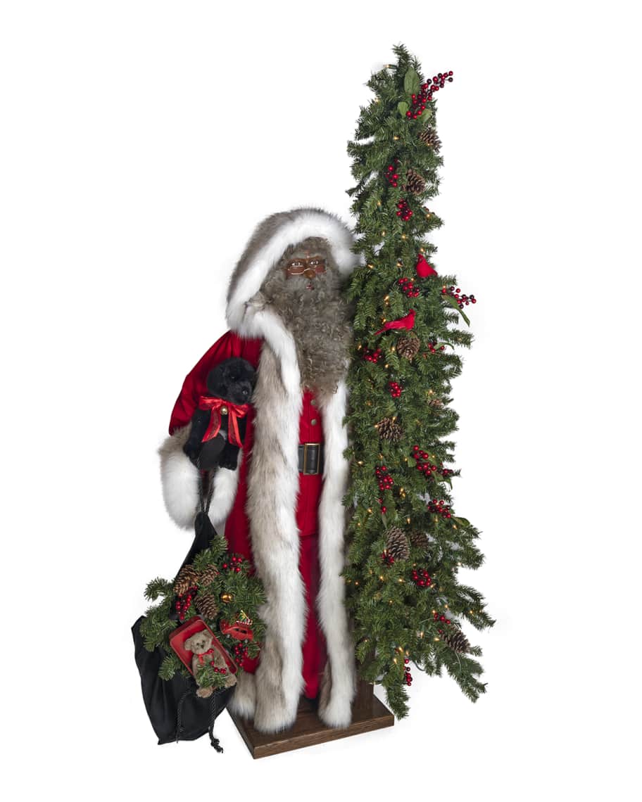 Ditz Designs By The Hen House Christmas Magic African American Santa ...