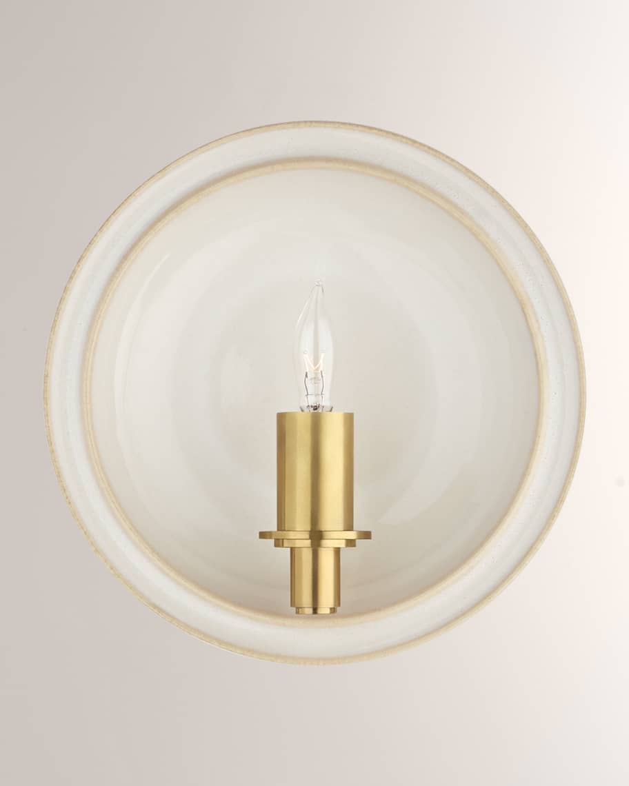 Visual Comfort Signature Leeds Small Round Sconce By Christopher ...