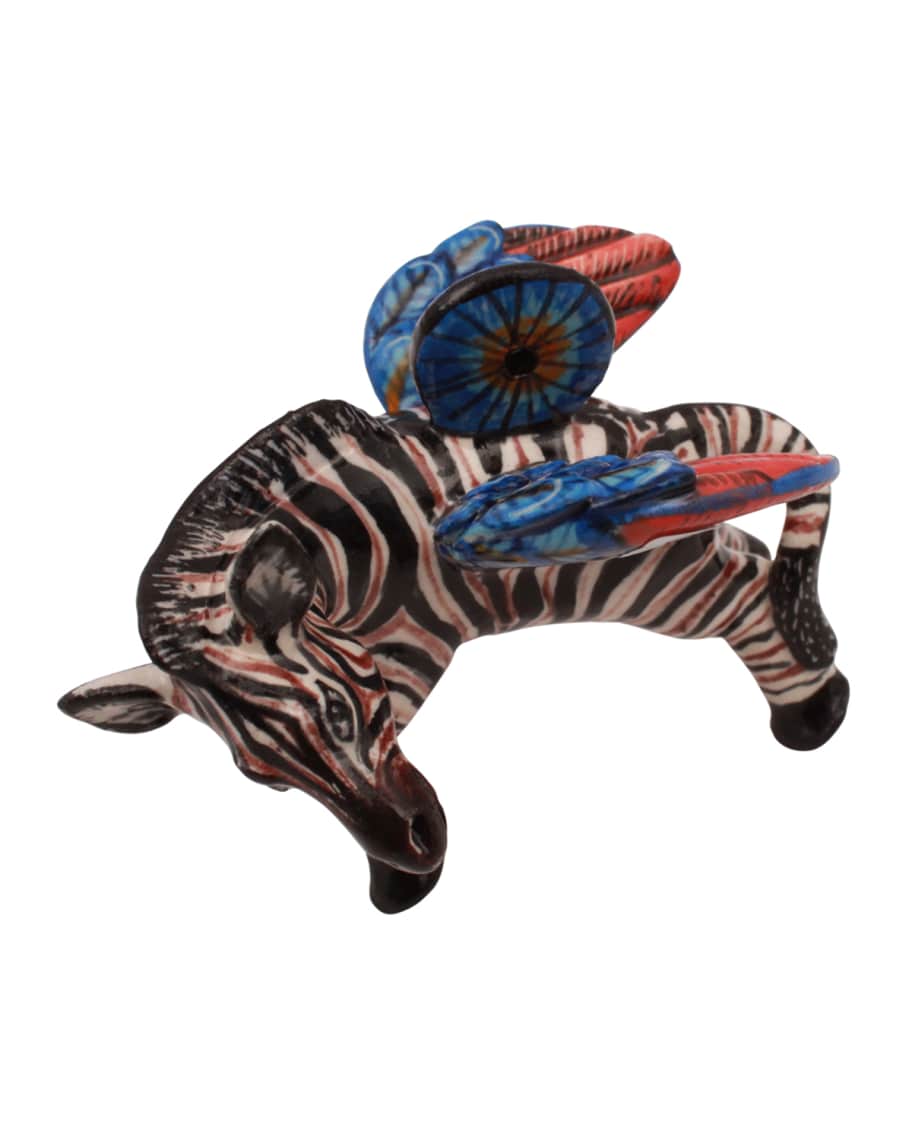 Ardmore Ceramic Art Zebra Hanger | Neiman Marcus