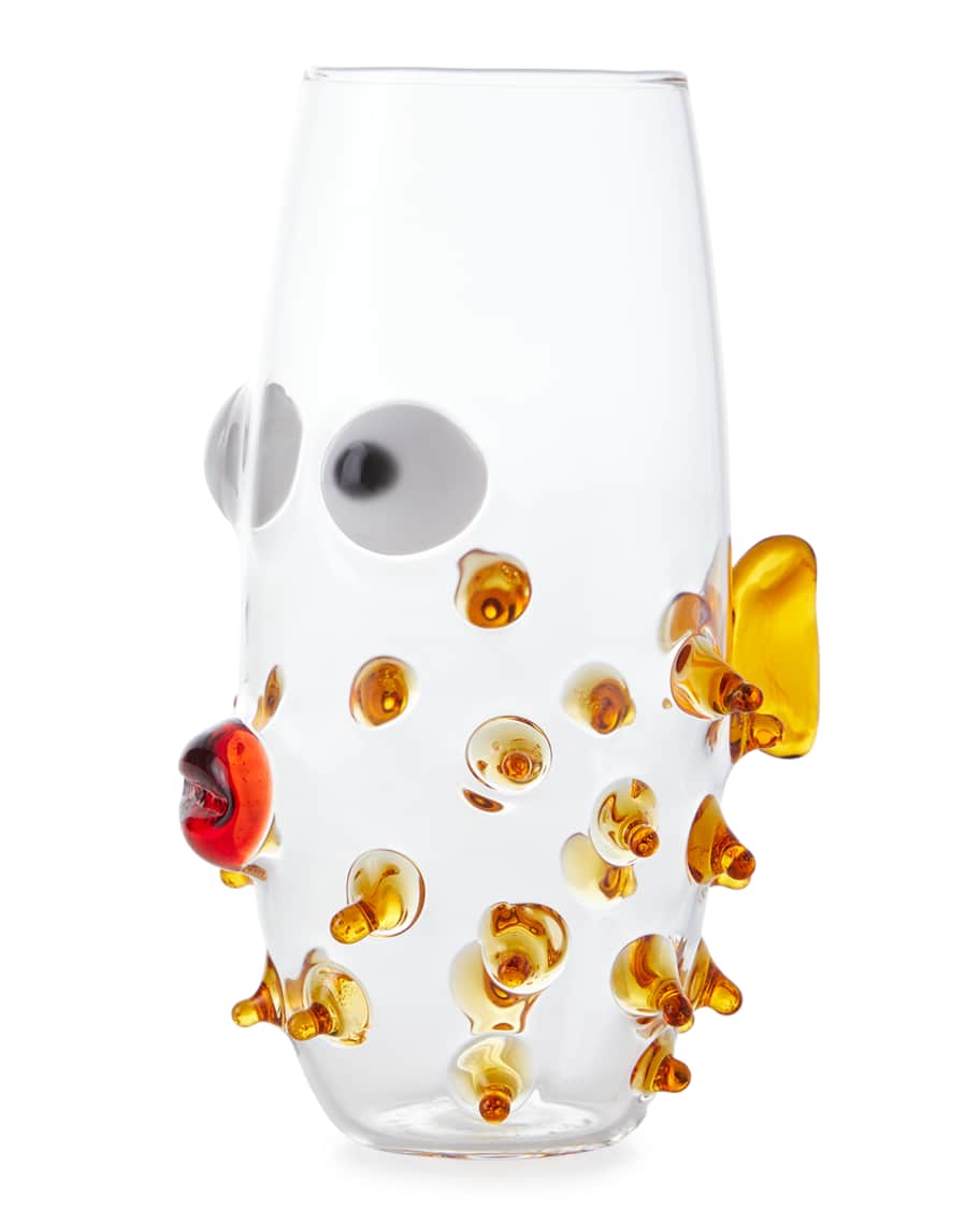 Massimo Lunardon Ball Fish Stemless Wine Glass | Neiman Marcus