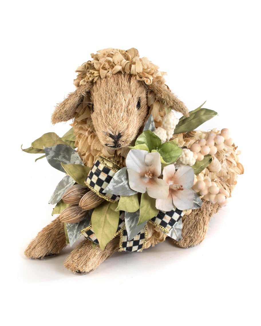 MacKenzie-Childs Tender Shoots Small Lamb | Neiman Marcus