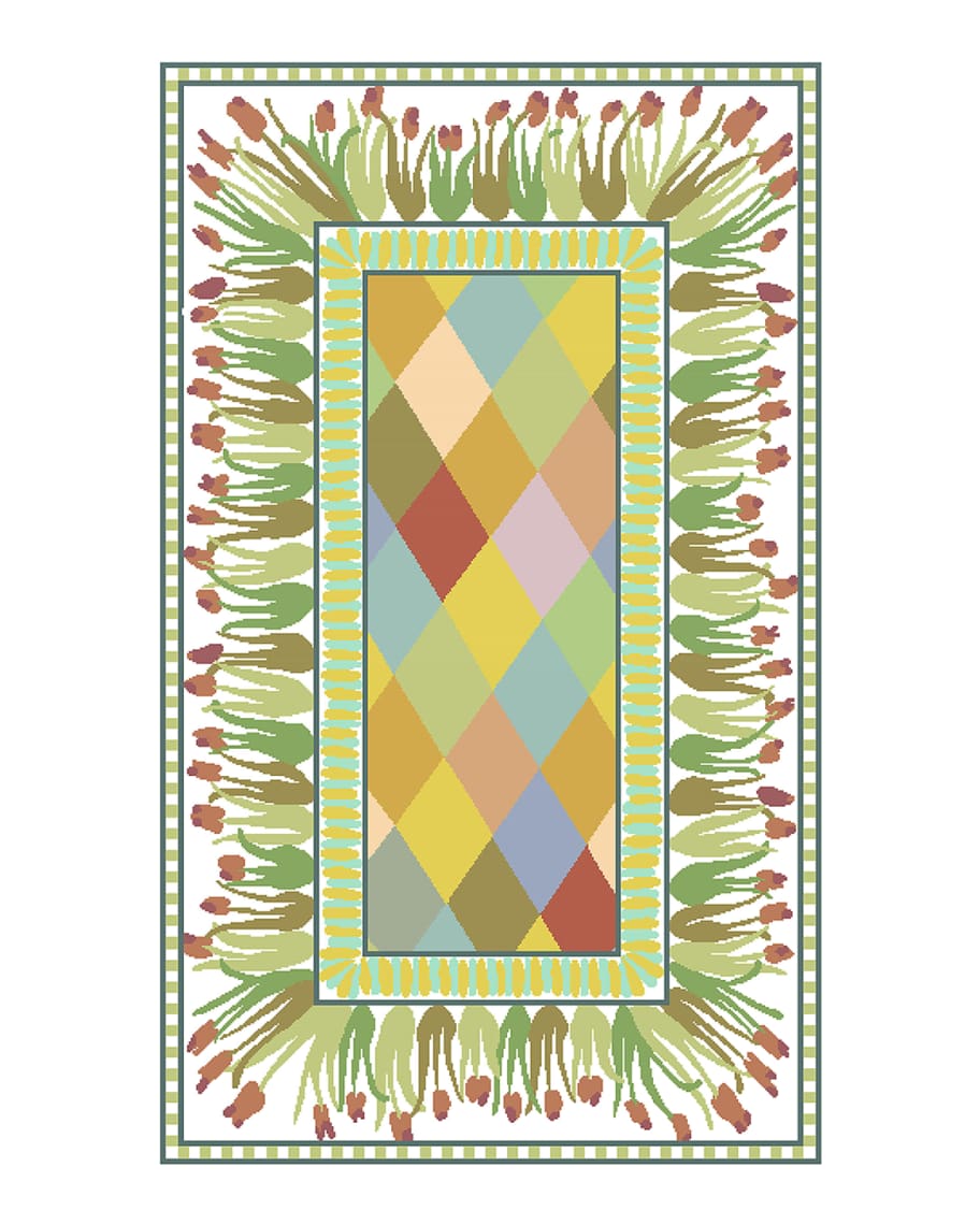 MacKenzie-Childs Poplar Ridge Rug, 3' x 5' | Neiman Marcus