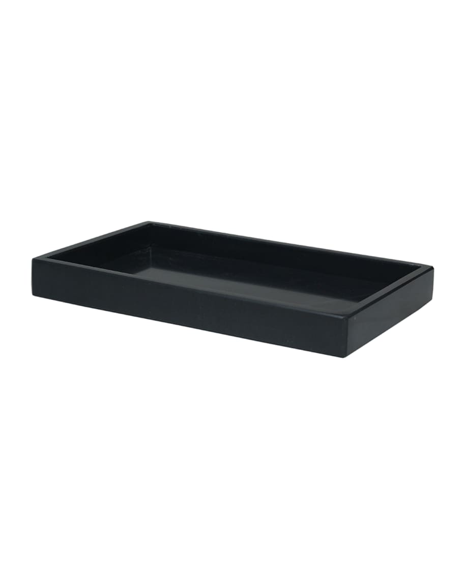 Marble Crafter Eris Collection Jet Black Small Vanity Tray | Neiman Marcus