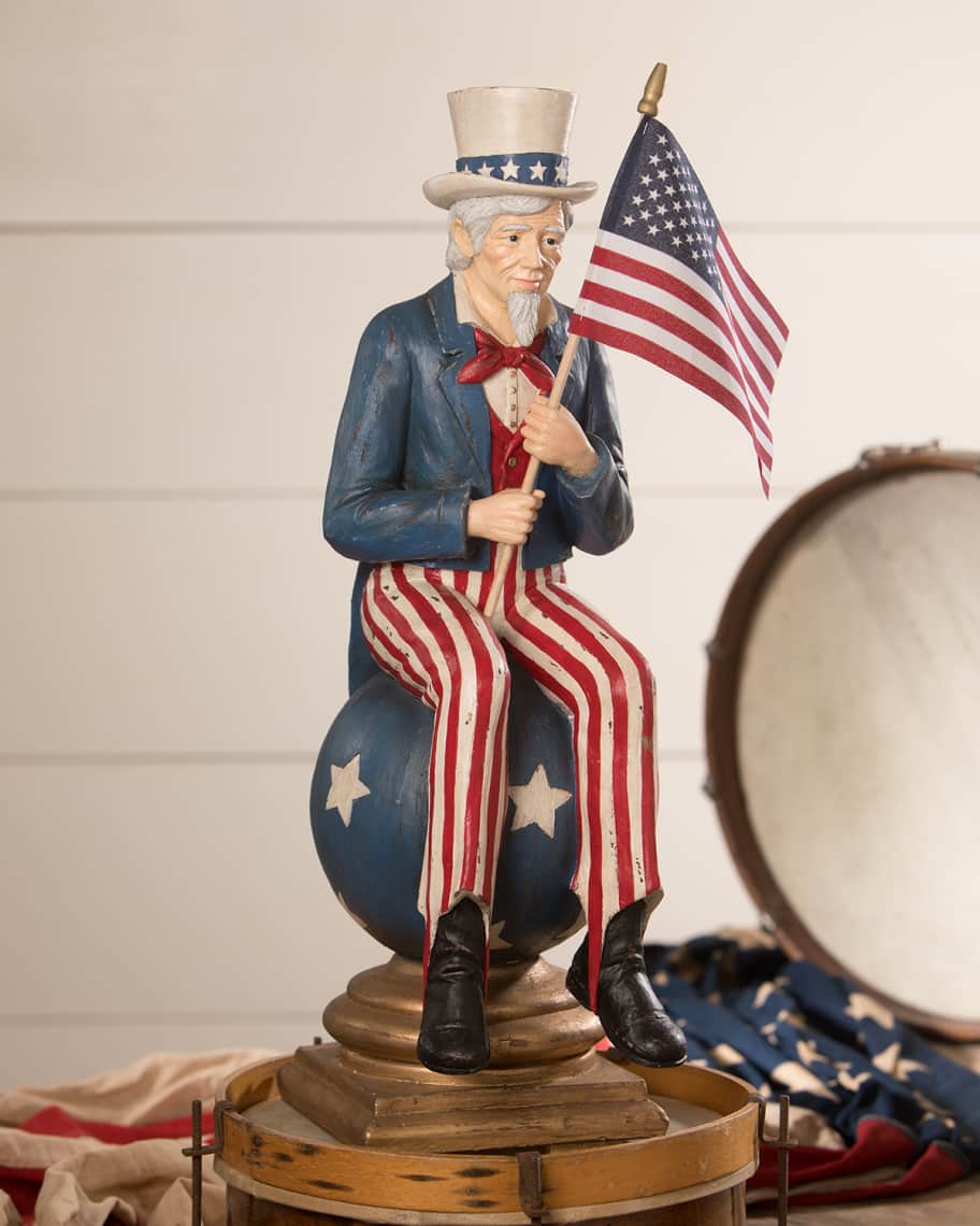 Bethany Lowe Uncle Sam On Pedestal | Neiman Marcus