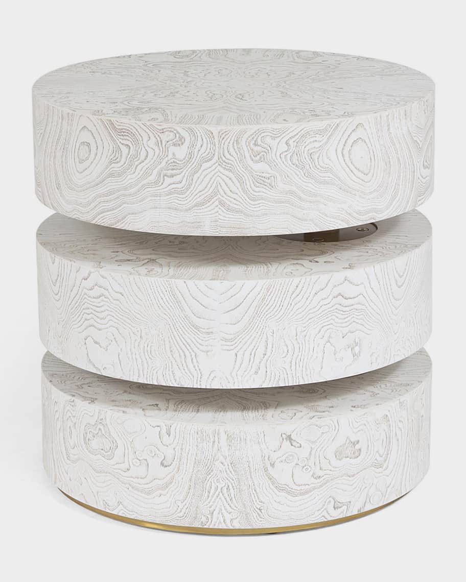 Ashley Childers for Global Views Pivot Side Table | Neiman Marcus