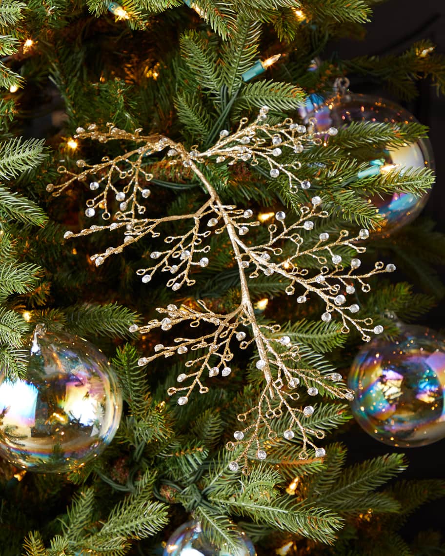 Neiman Marcus 28" Jeweled Loop Wire Pick | Neiman Marcus