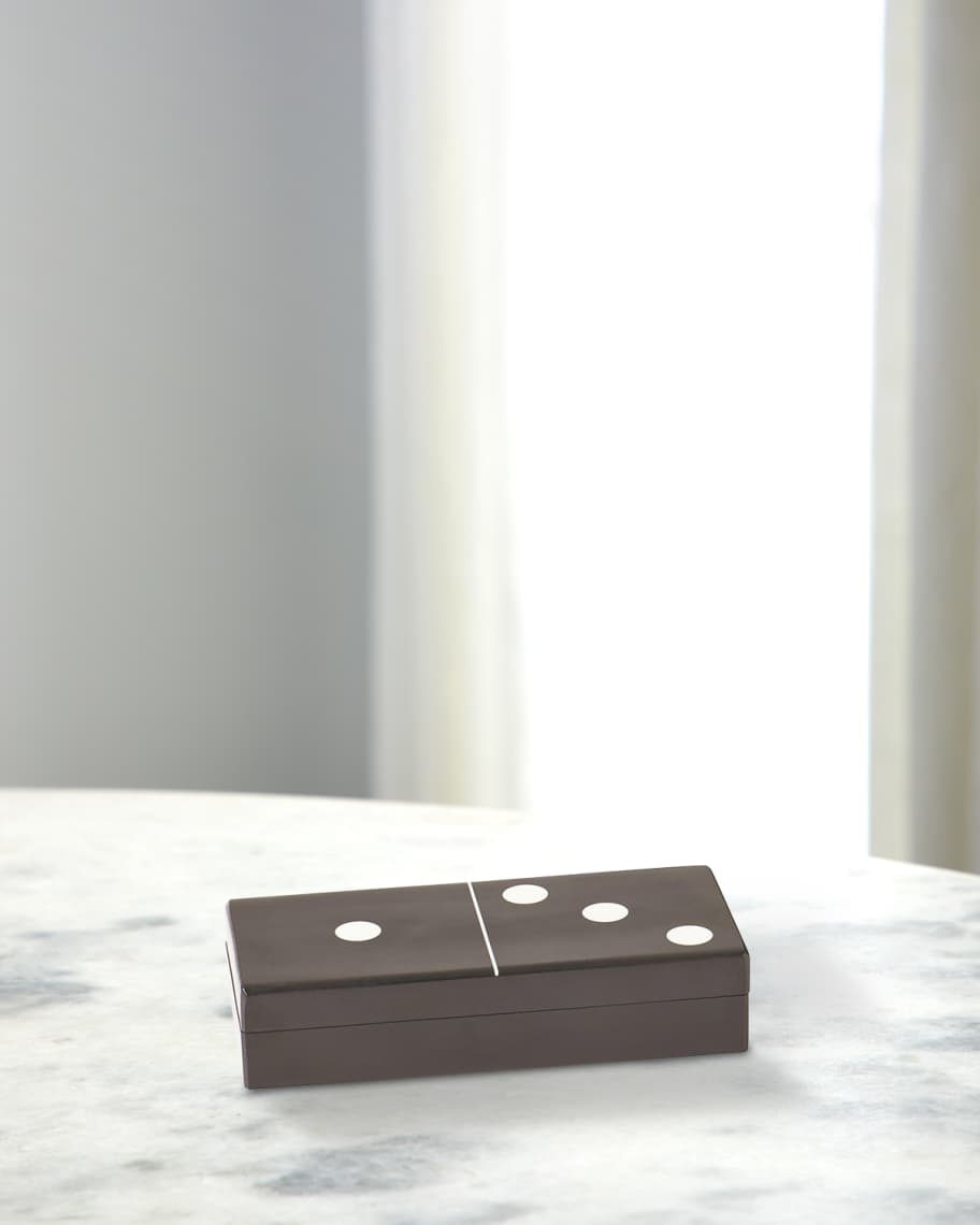 William D Scott for Global Views Dominoes Box - Small | Neiman Marcus