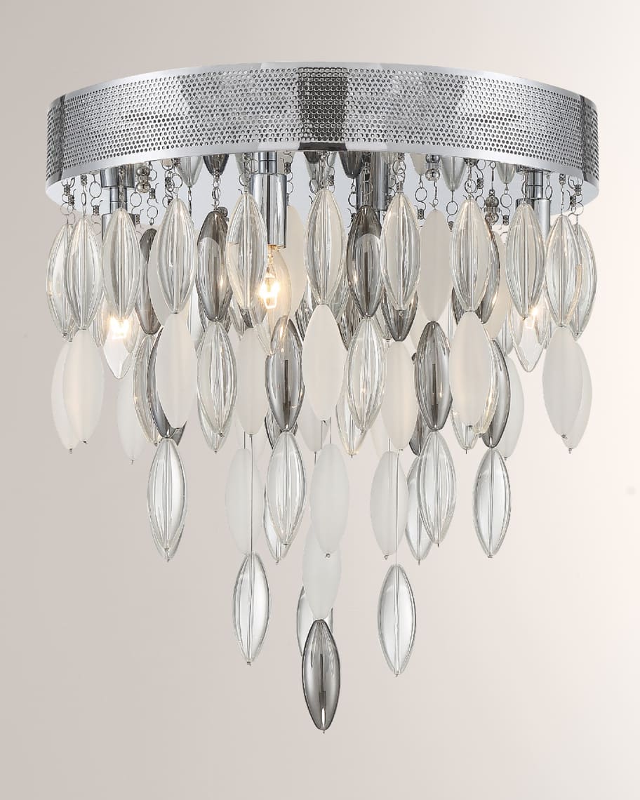 Crystorama Hudson 9-Light Chrome Chandelier | Neiman Marcus