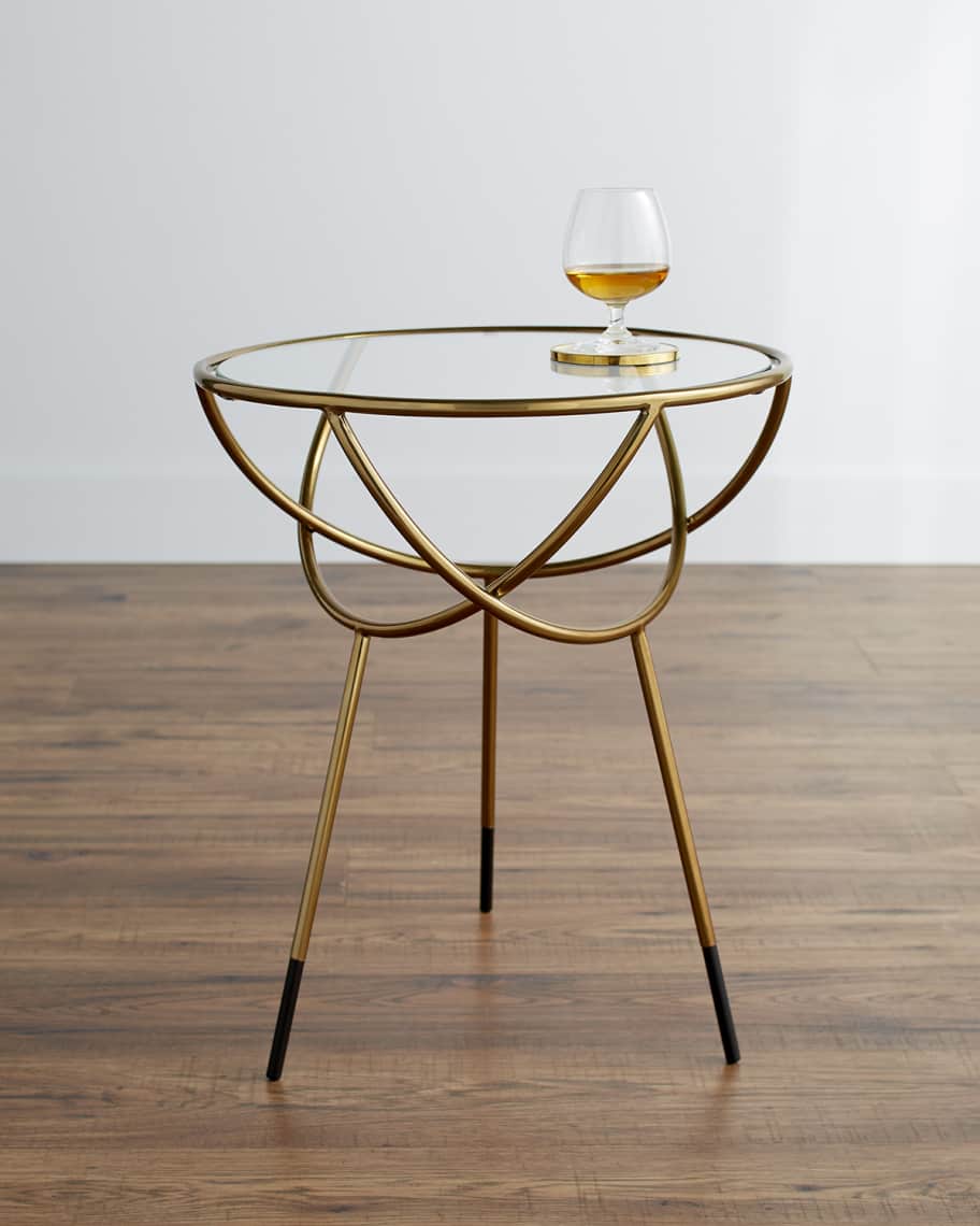 Cross Hatch Side Table | Neiman Marcus