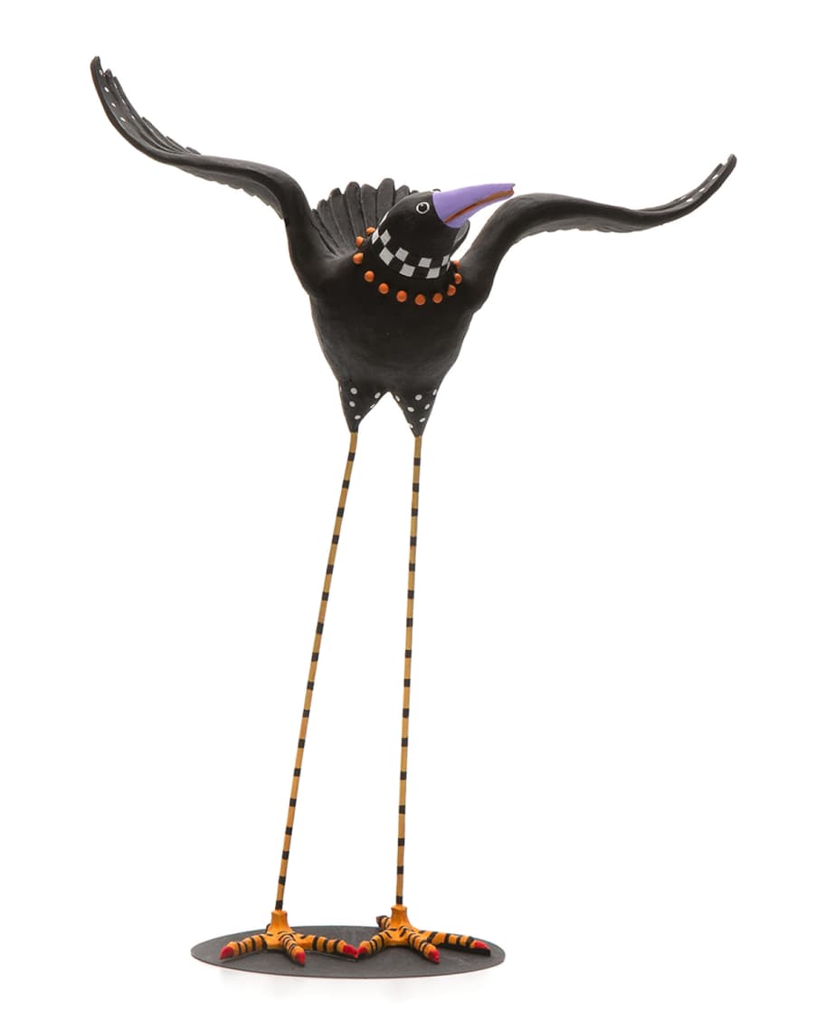 Patience Brewster 13" Long Legged Crow | Neiman Marcus