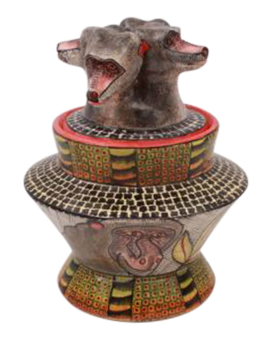 Ardmore Ceramic Art Baboon Pot | Neiman Marcus