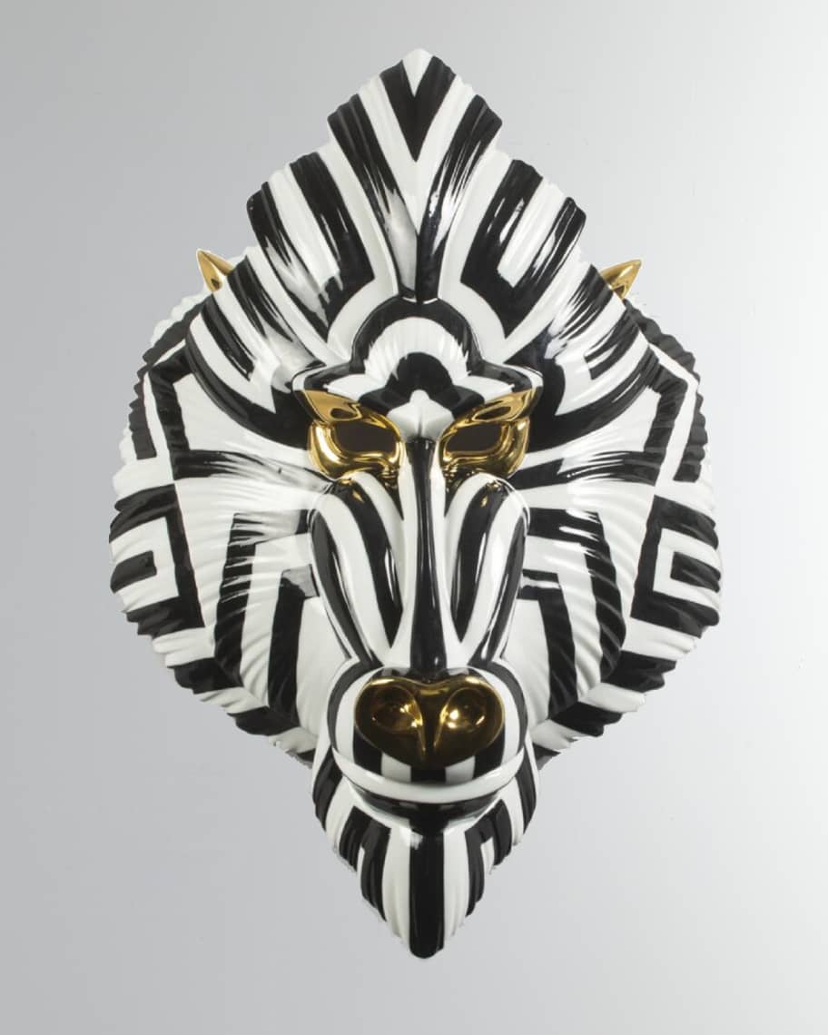Lladro Mandrill Mask | Neiman Marcus