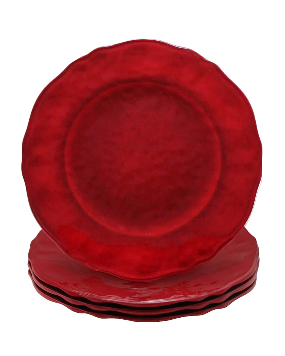 Le Cadeaux Garnet Dinner Plates, Set of 4 | Neiman Marcus