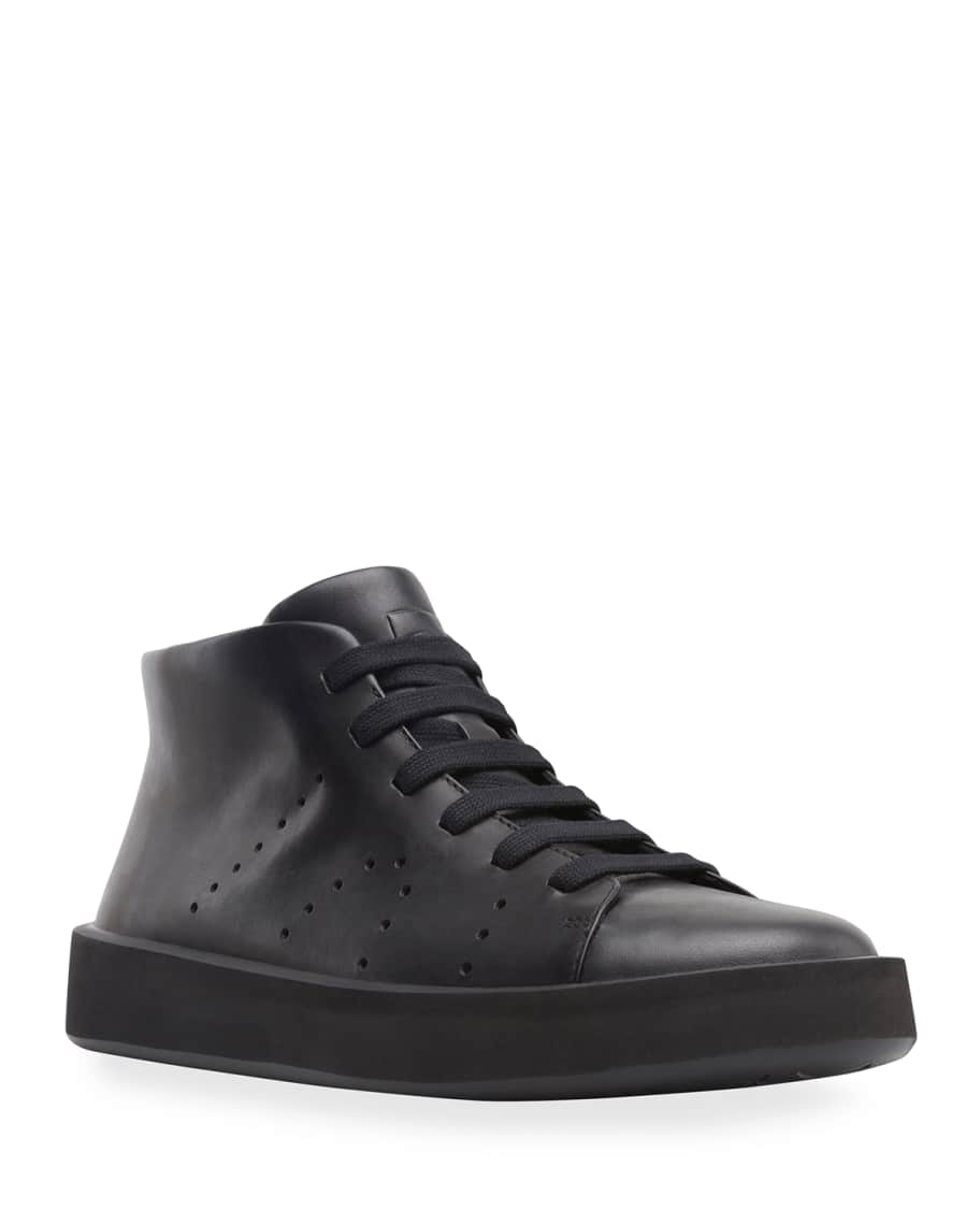 Camper Men's Courb Leather Boot Sneakers | Neiman Marcus