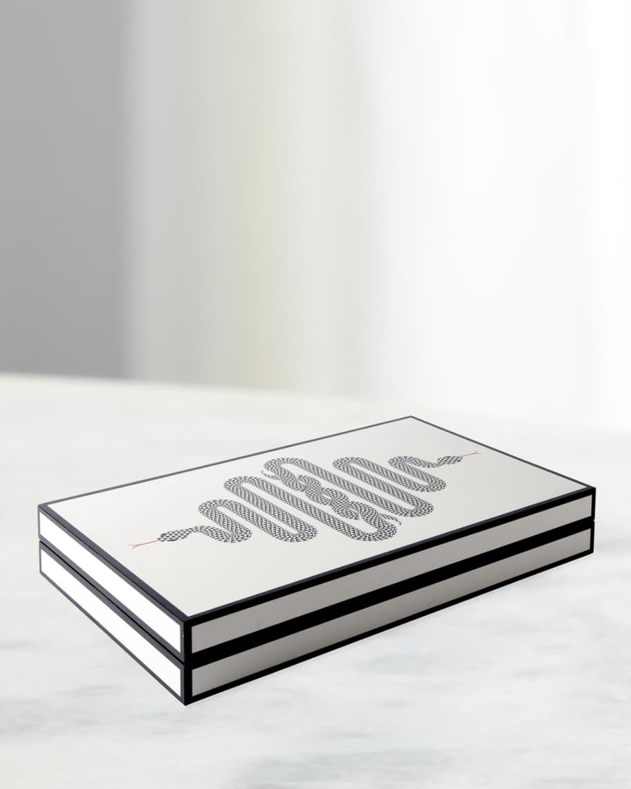 Jonathan Adler Snake Backgammon Set | Neiman Marcus