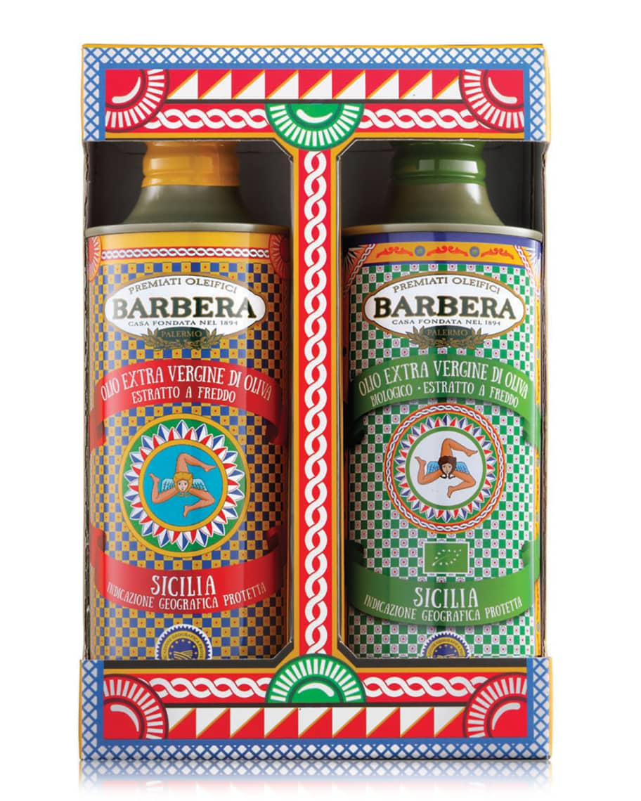 Barbera Gift Box Carretto PGI/ BIO Organic Extra Virgin Olive Oil ...